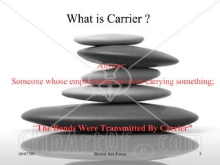 Carrier Guidence | PPT