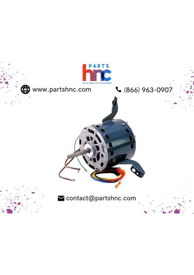 Carrier HB41TR114 13Hp 115V 1075Rpm Ccw Blower Motor PartsHnC | PDF