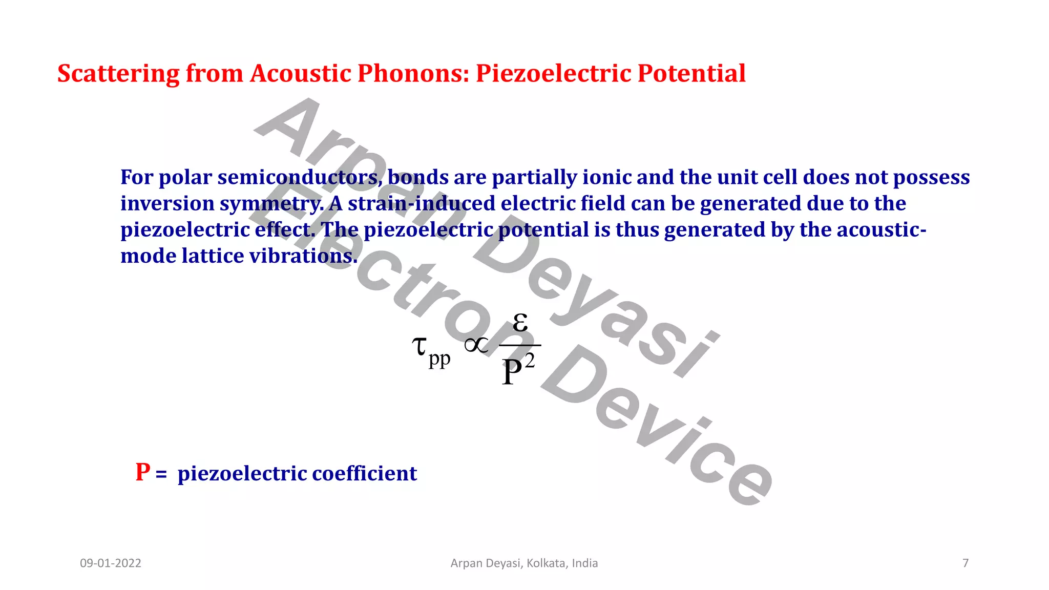 Carrier scattering and ballistic transport | PDF