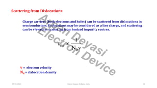 Carrier scattering and ballistic transport | PDF