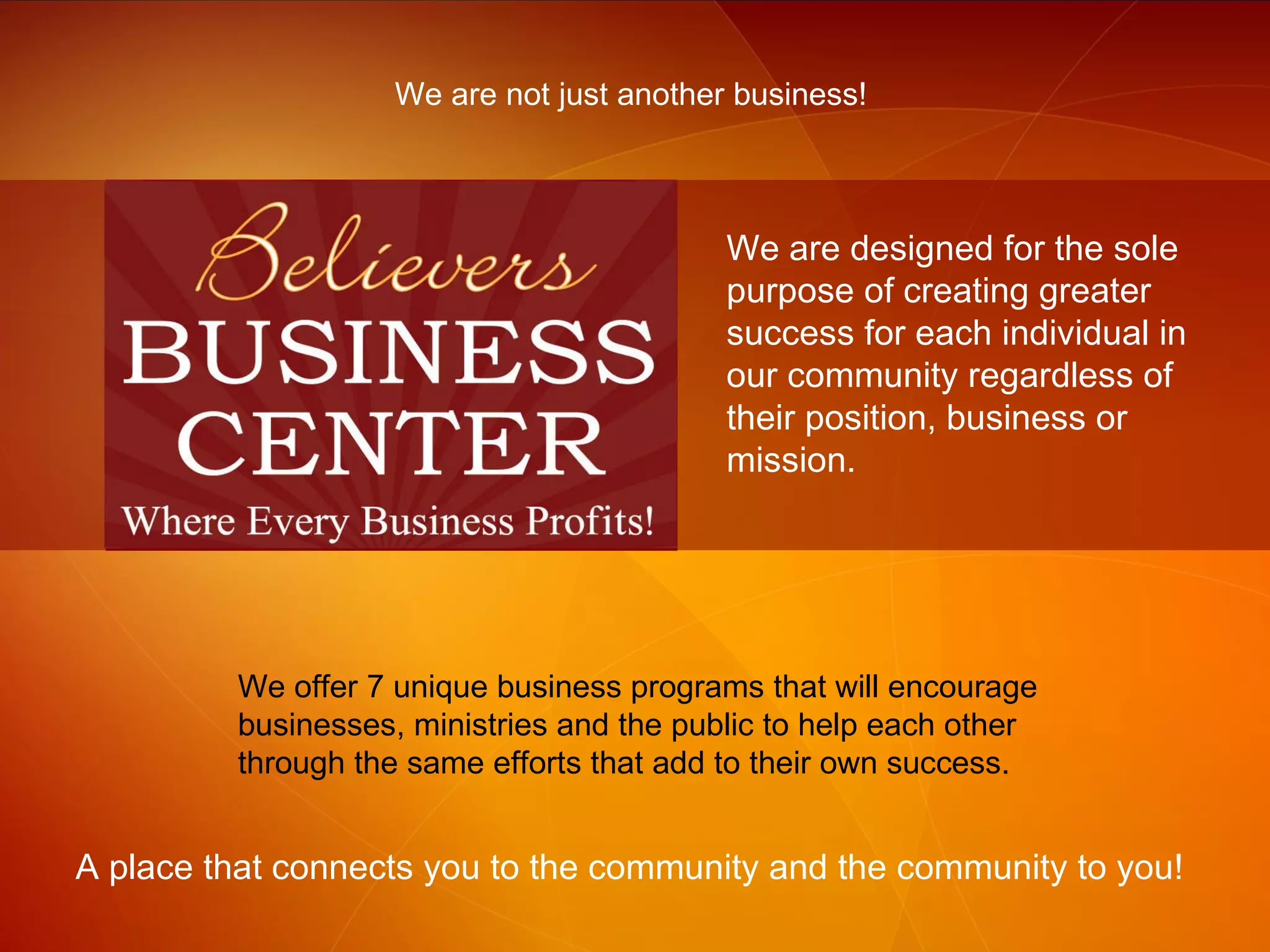 What Believers is All About | PPT