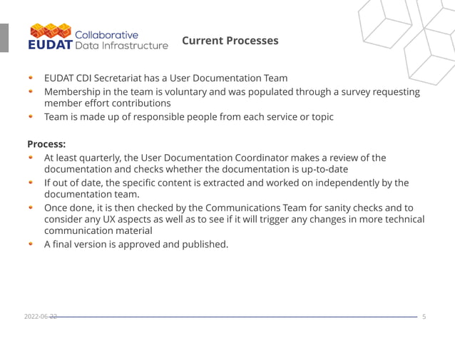 Rob Carrillo - Writing effective service documentation for EUDAT services | PPT