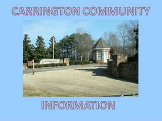 Carrington presentation | PPT