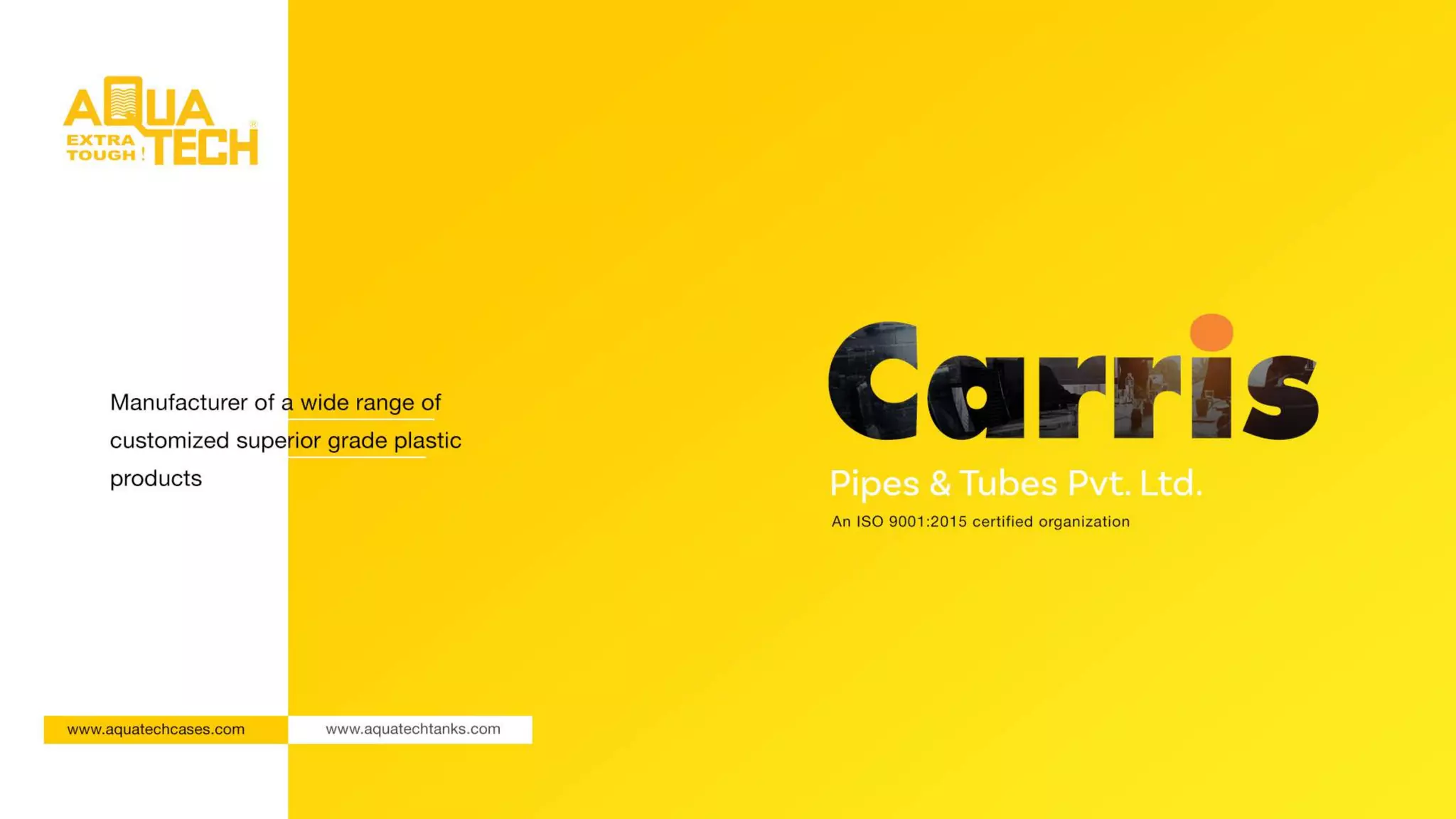 Aquatech Tanks - Manufacturers of Roto-Molded Water Tanks and Molded ...