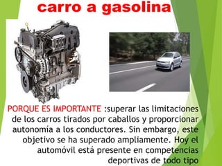 Carro a gasolina | PPTX