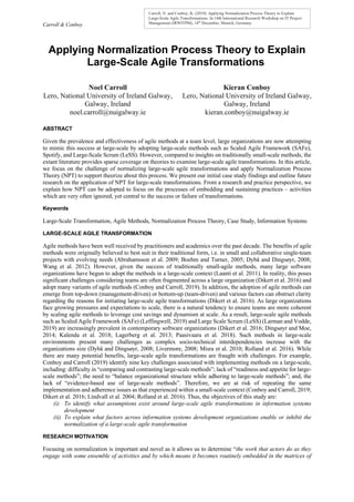 Carroll-2019--Large-ScaleAgileTransformations.pdf | Web Development | Internet