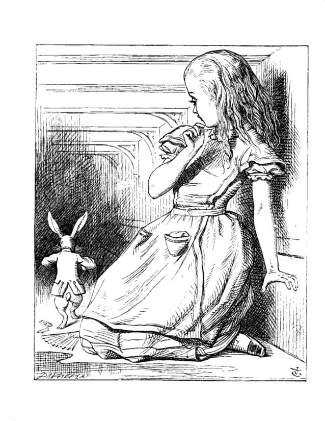 Carroll alice in wonderland coloring book-dover (1972) | PDF