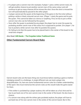 Carrom board guide | PDF