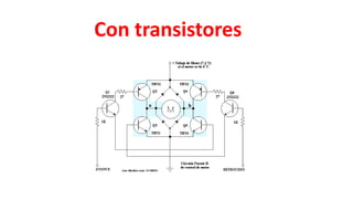 Carros y puente h con arduino c4 | PPT