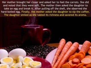 Carrot egg coffeebean | PPS
