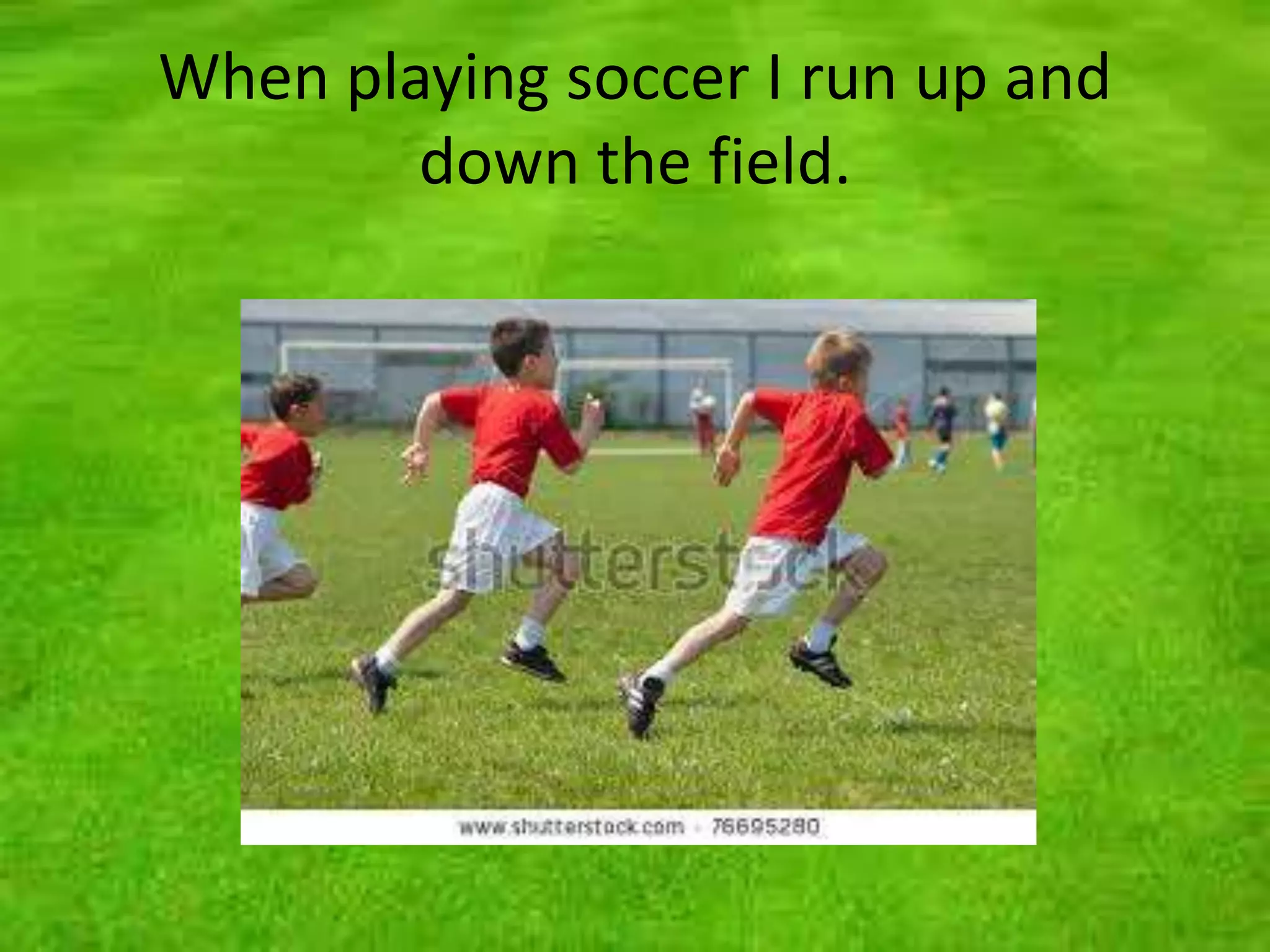 Social Story: How to Play Soccer | PPTX