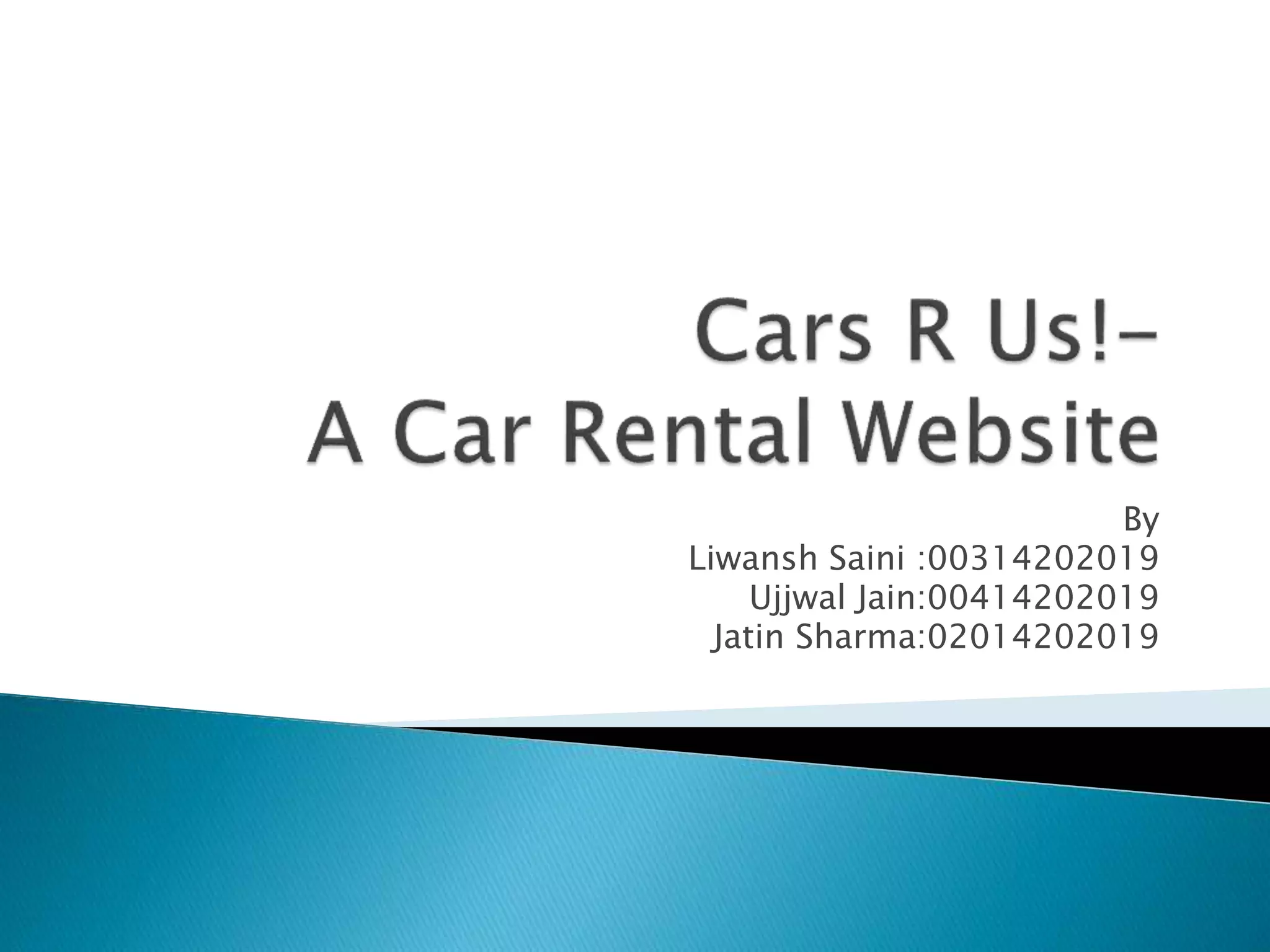 Car R Us!-MAJOR PPT.pptx