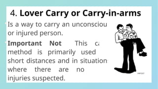 Carrying and Transporting an Injured Person.pptx