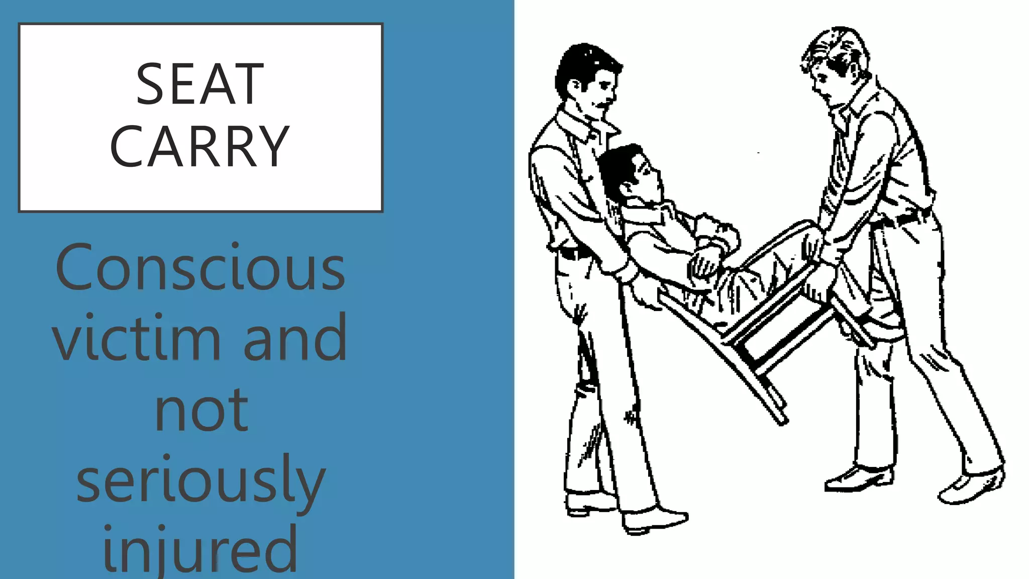 CARRYING AND TRANSPORTING AN INJURED VICTIM.pptx