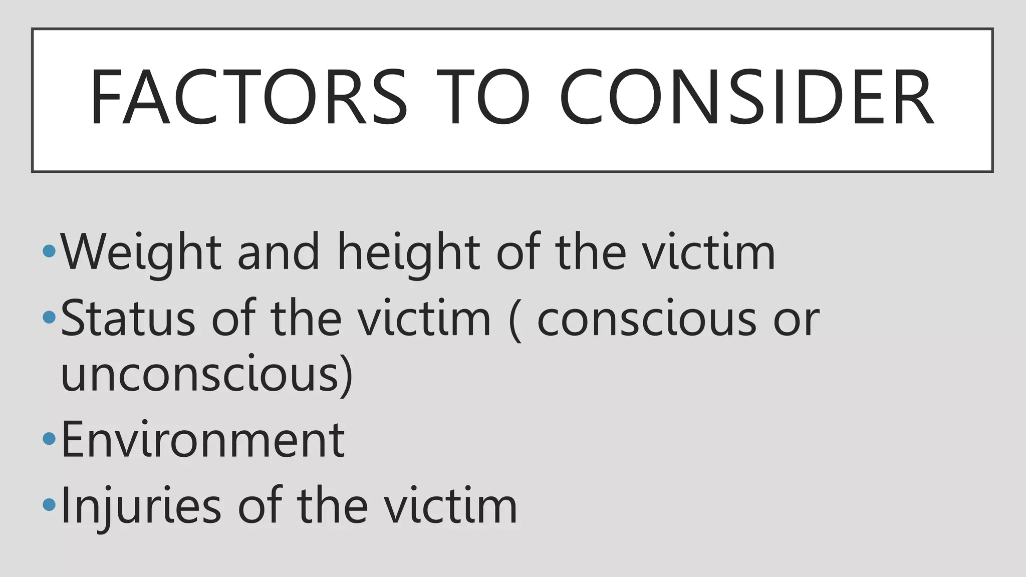 CARRYING AND TRANSPORTING AN INJURED VICTIM.pptx