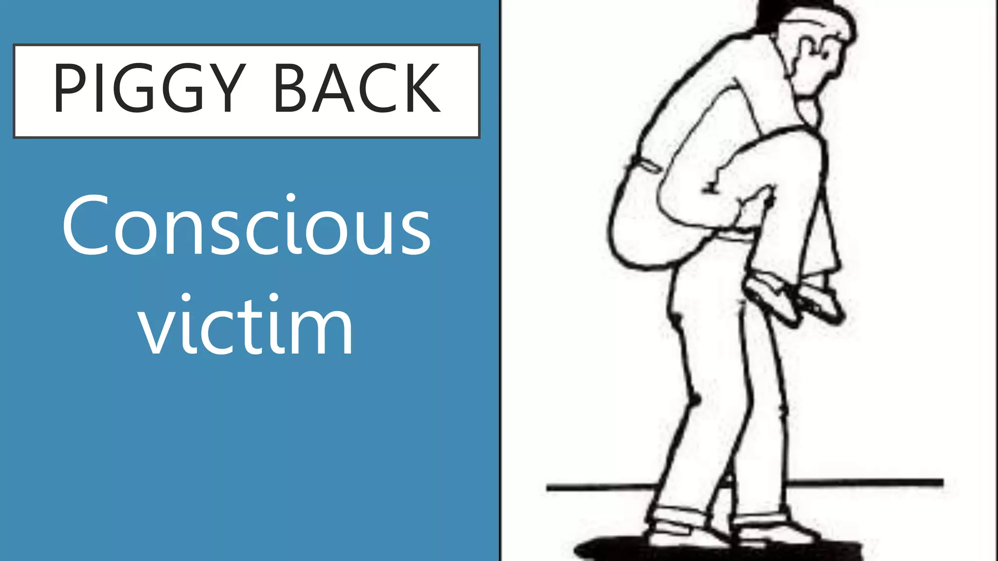 CARRYING AND TRANSPORTING AN INJURED VICTIM.pptx