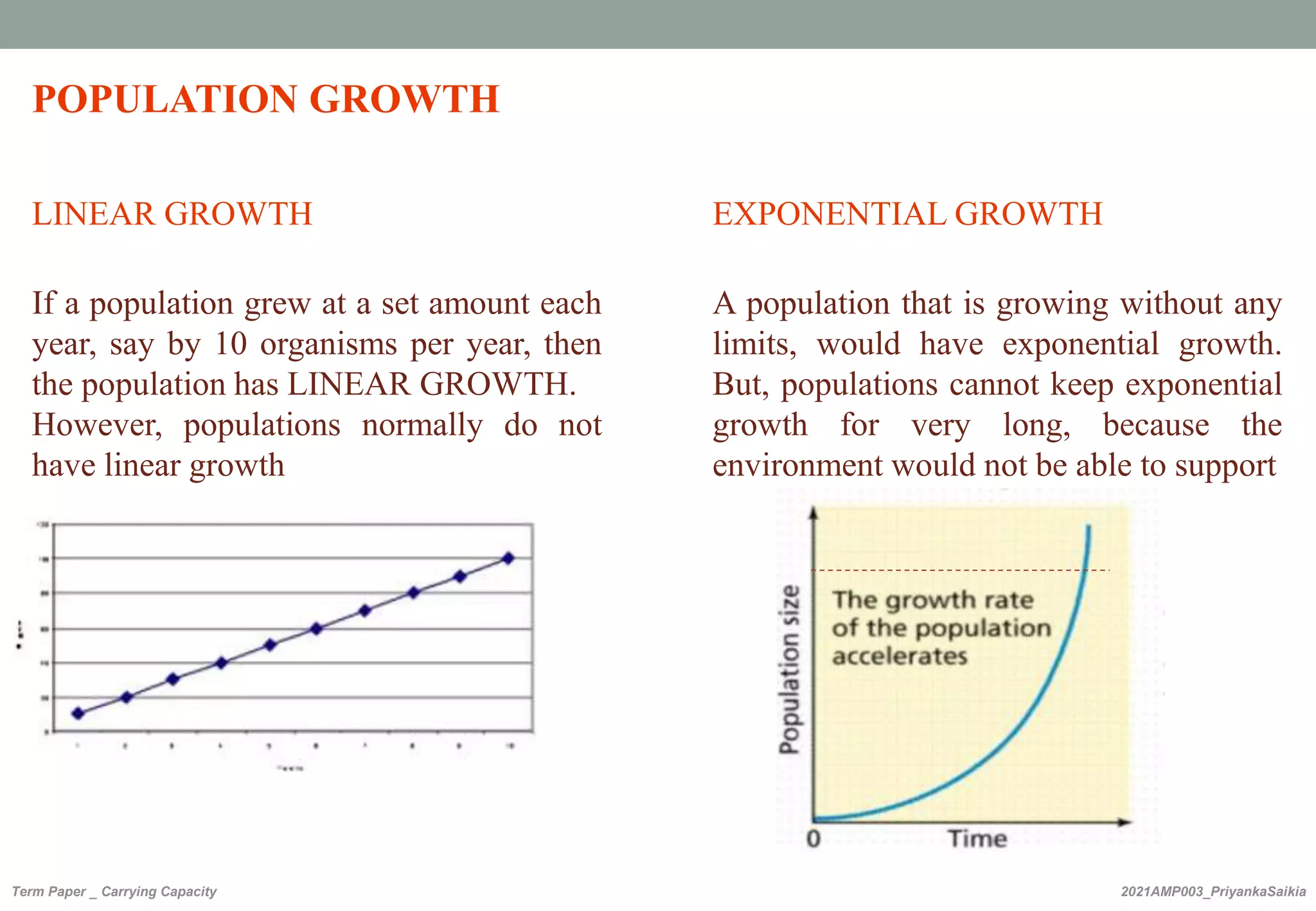 Carrying Capacity.pptx | Biological Sciences | Science