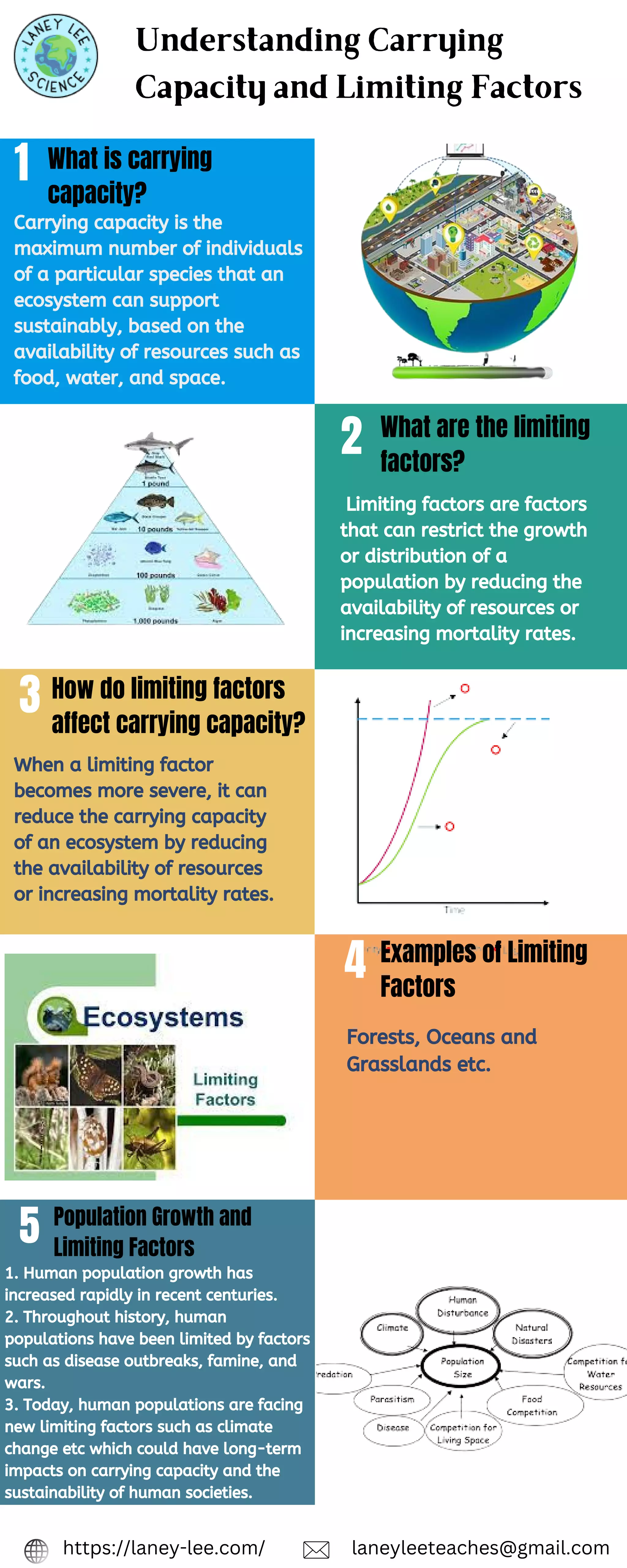 Visualize Carrying Capacity and Limiting Factors with this Informative ...