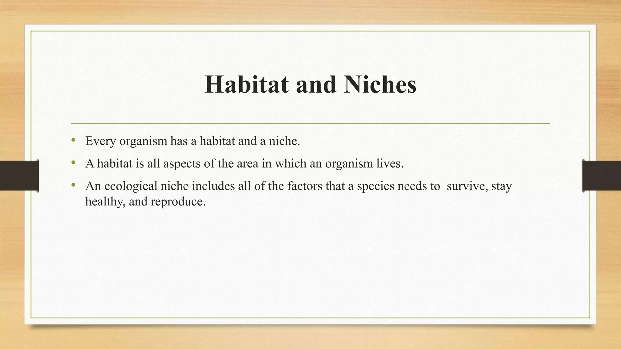 Carrying capacity of ecosystem | PPTX