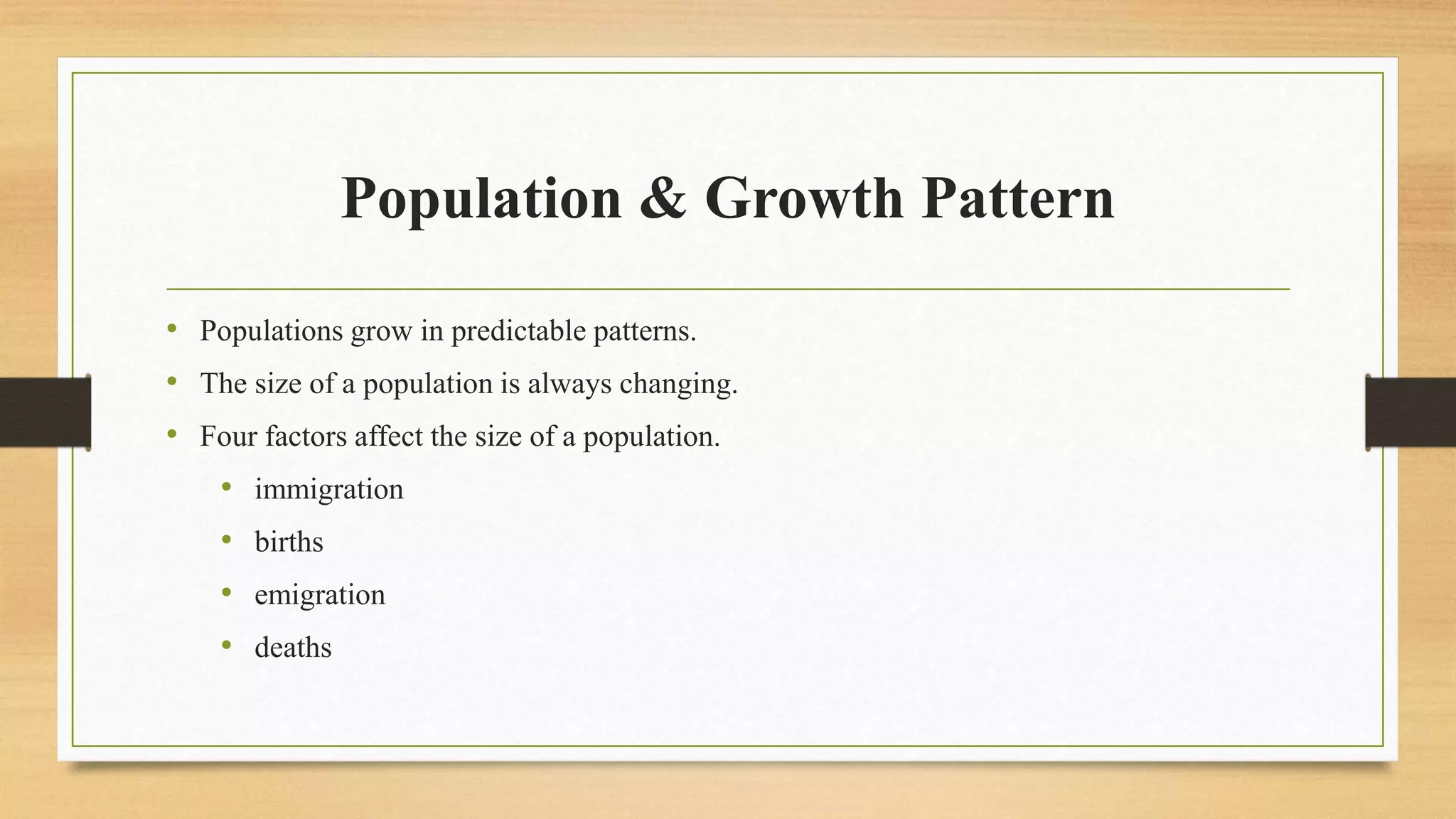 Carrying capacity of ecosystem | PPTX