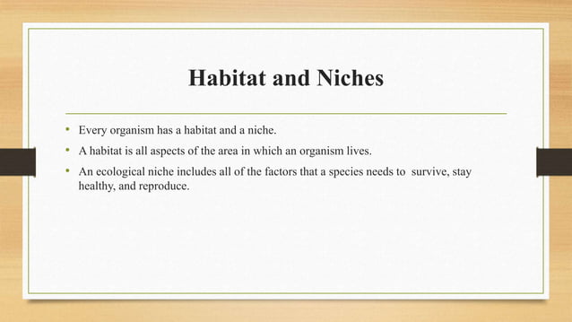 Carrying capacity of ecosystem | PPTX