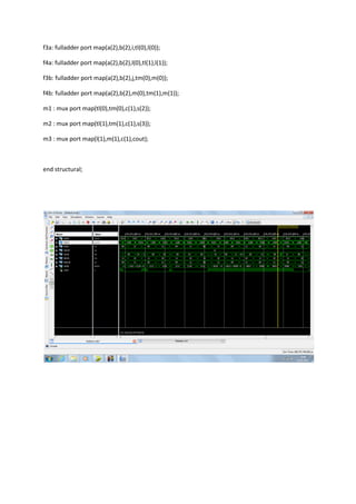 Carry save adder Type 2 | PDF | Programming Languages | Computing
