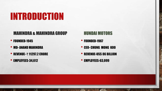 Mahindra Cars ppt | PPTX