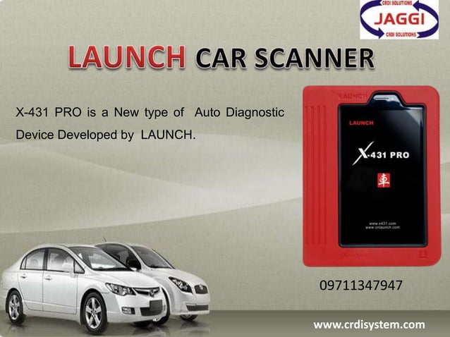 Lauch scanner X431 Pro | PPT