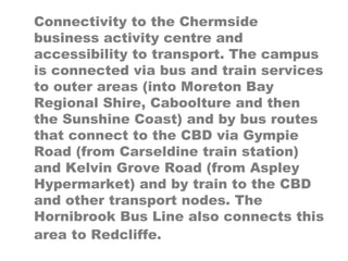 QUT Carseldine Slide Presentation | PPT | Developmental Sites | Real Estate