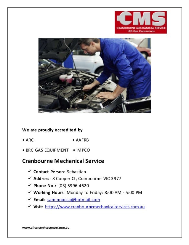 Car service, Mechanic in Cranbourne - Cranbourne Mechanical Service