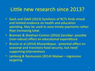 Savings groups, livelihoods and education | PPT