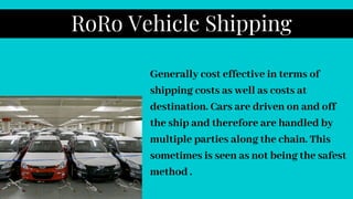 Car Shipment Guide | Simba Shipping | PPT