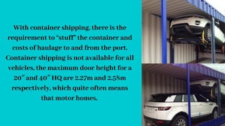 Car Shipment Guide | Simba Shipping | PPT