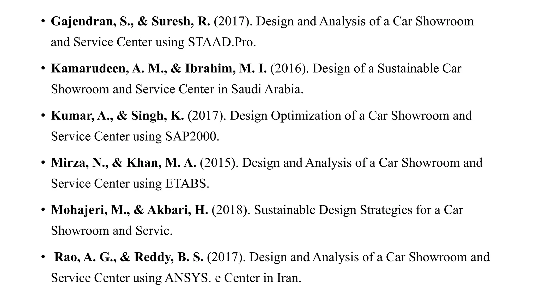 DESIGN AND ANALYSIS OF A CAR SHOWROOM USING E TABS | PPTX
