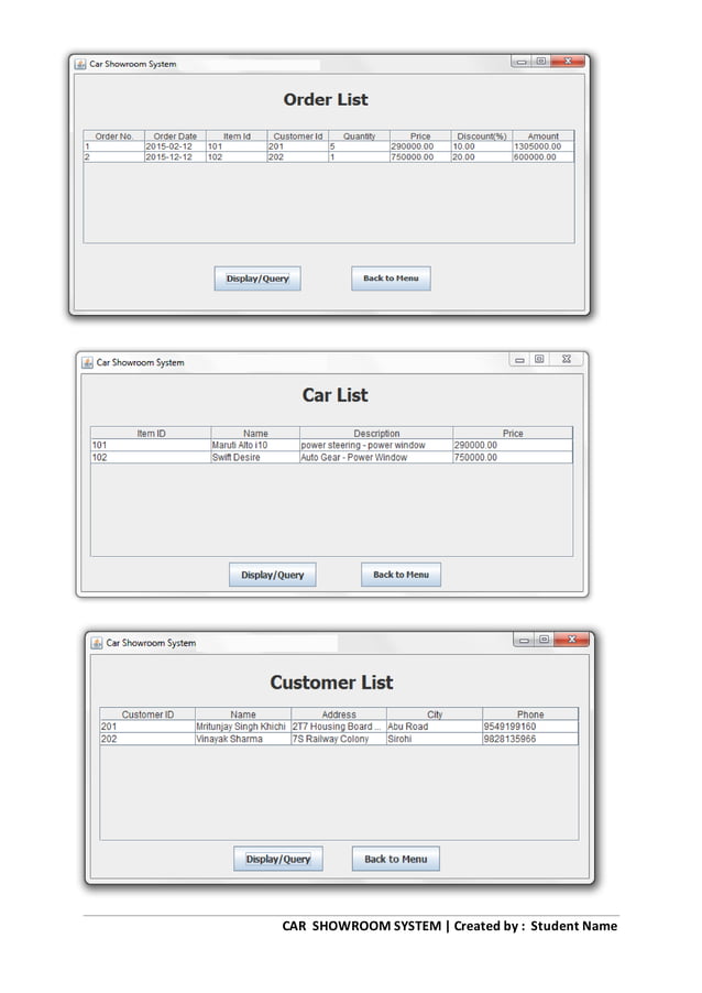 CAR SHOWROOM SYSTEM | DOCX