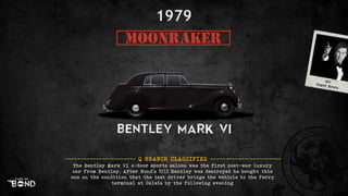 Cars of James Bond | PDF