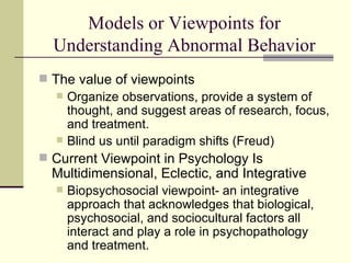 Carson2 Abnormal Psyche | PPT