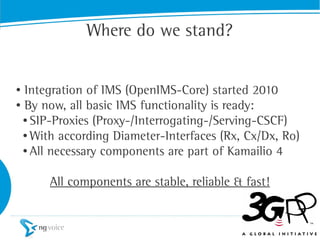 Kamailio & IMS | PDF