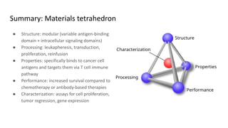 CAR T-Cells - Synthesis and interactions | PPT