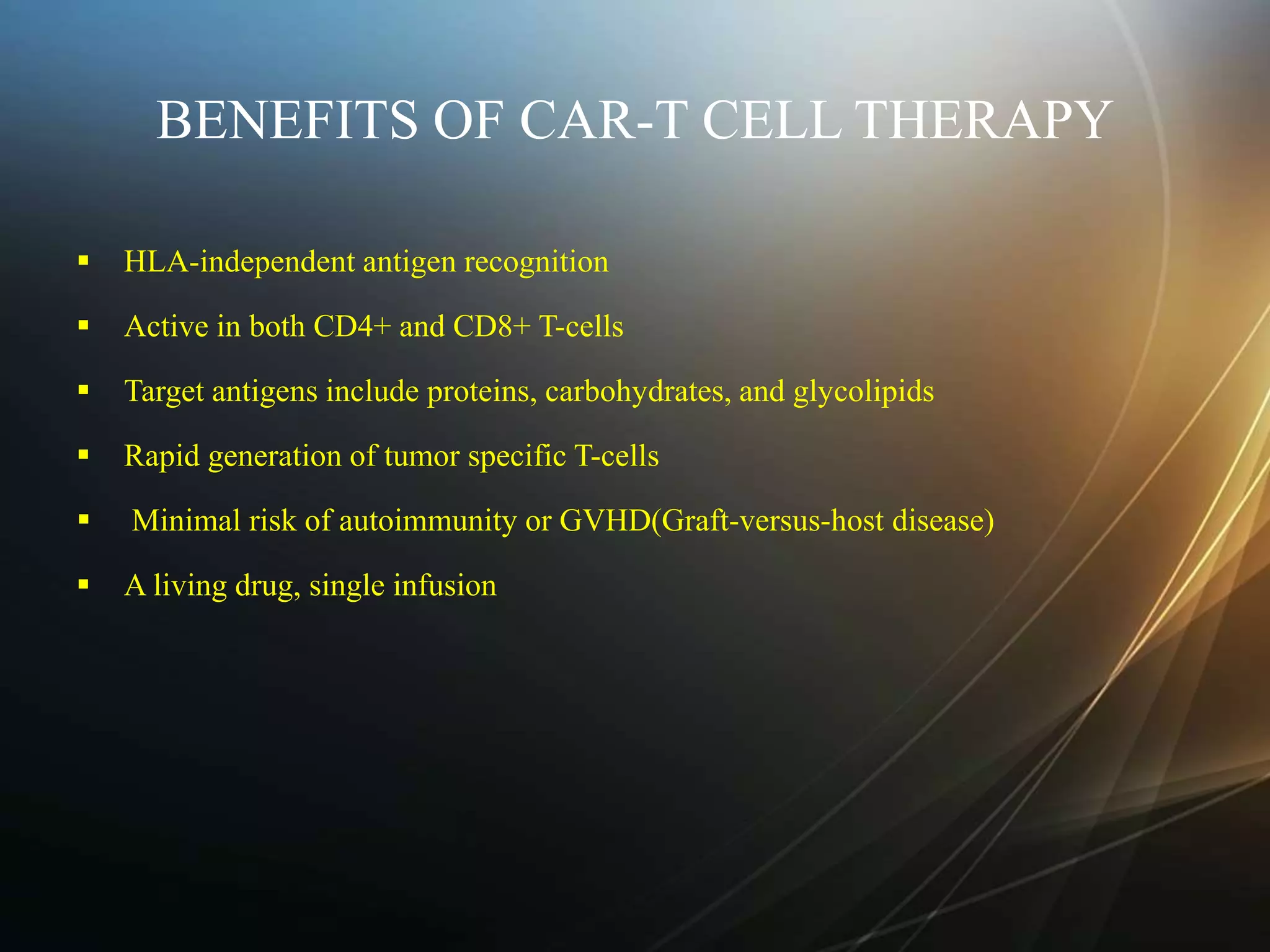 CAR T-cell Therapy_A New Era in Cancer Immunotherapy | PPTX