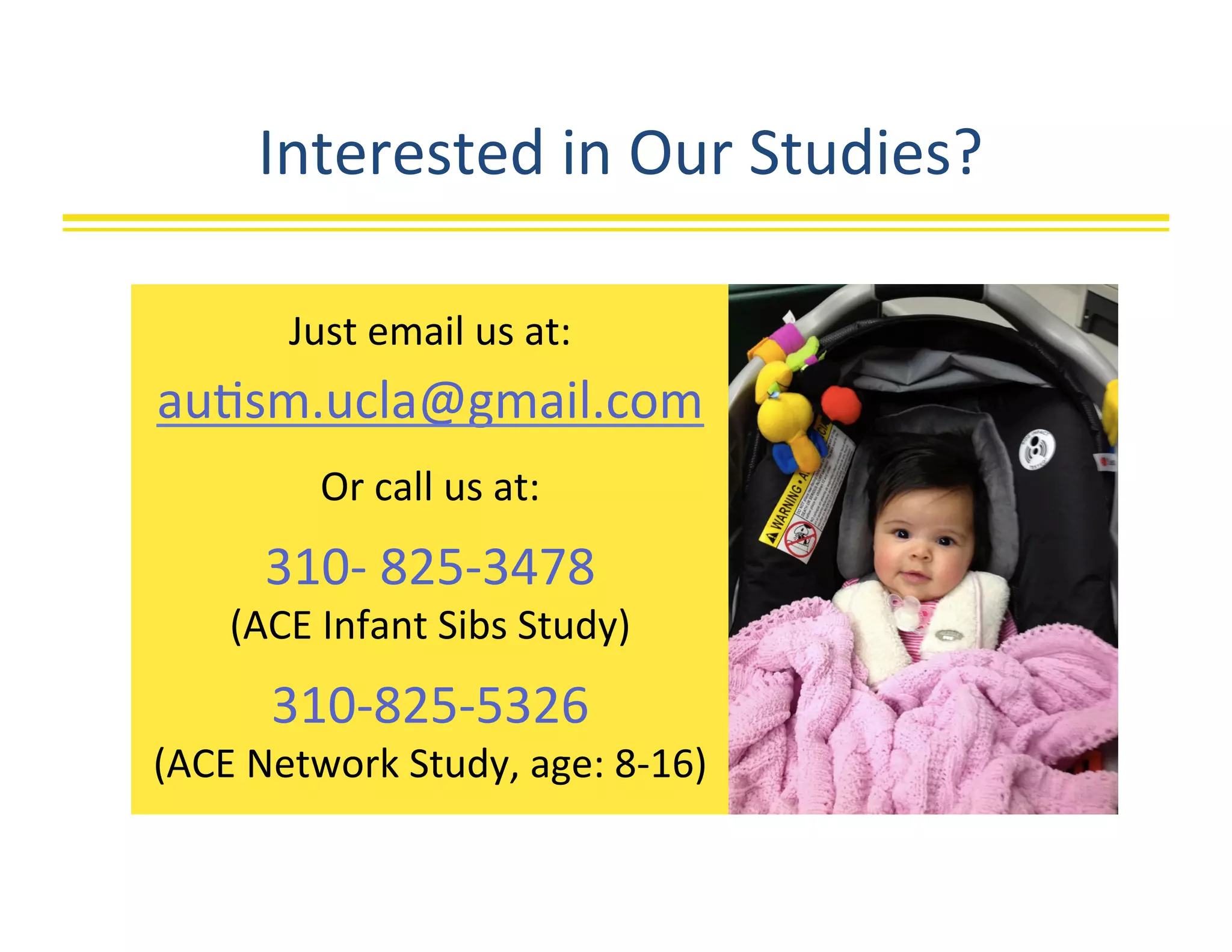 Mirella Dapretto, PhD: Sensory Over-Responsivity in ASD: Insights from ...