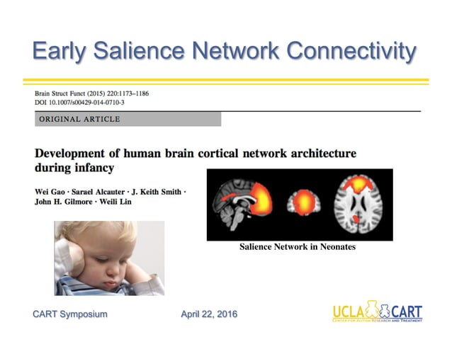 Mirella Dapretto, PhD: Sensory Over-Responsivity in ASD: Insights from ...