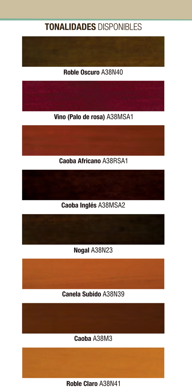 Carta de-color-sher-wood-flo-lac | PDF