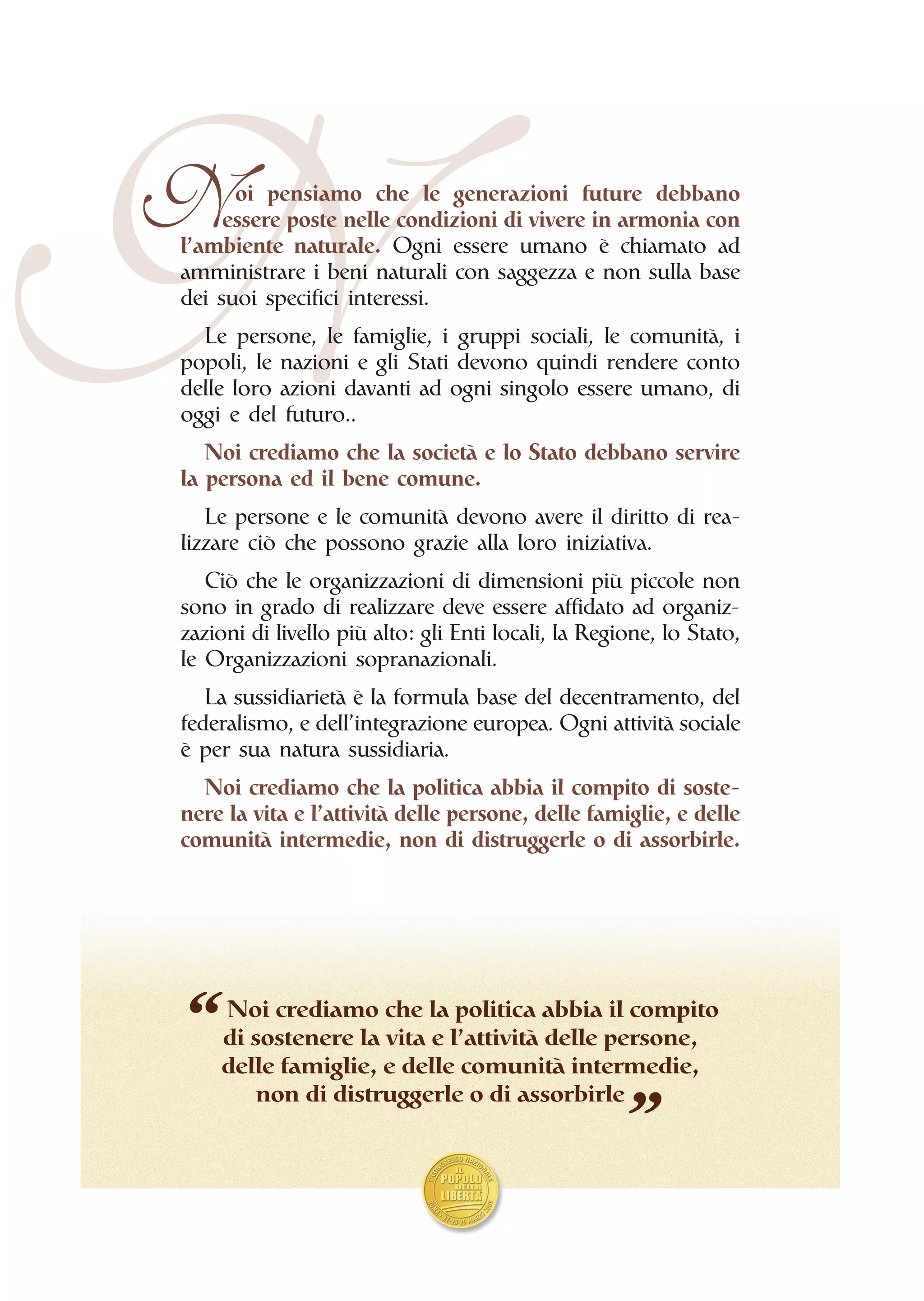 Carta dei-valori | PDF