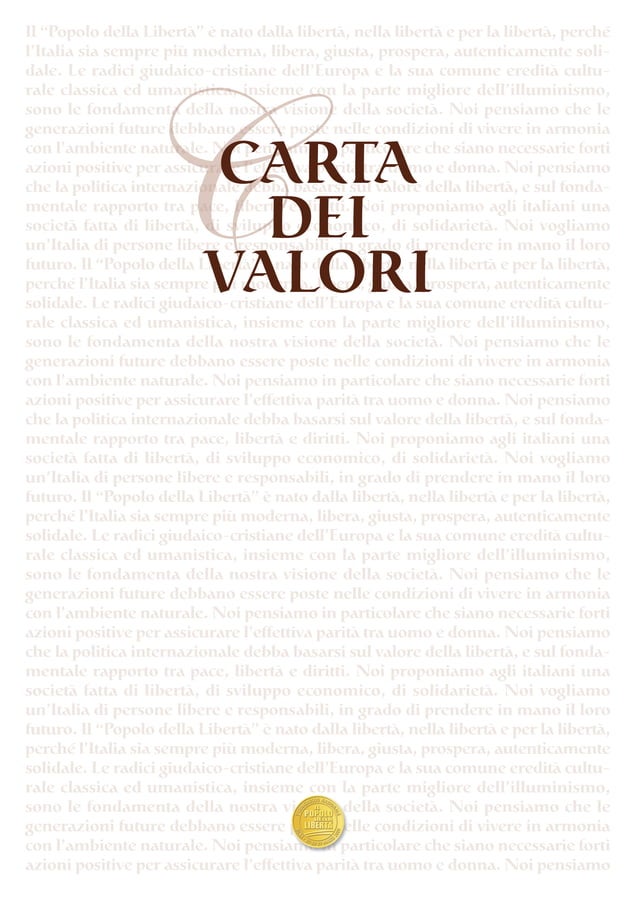 Carta dei-valori | PDF