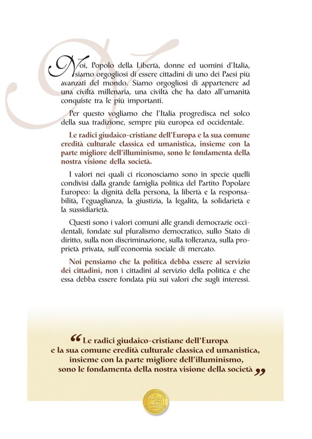 Carta dei-valori | PDF