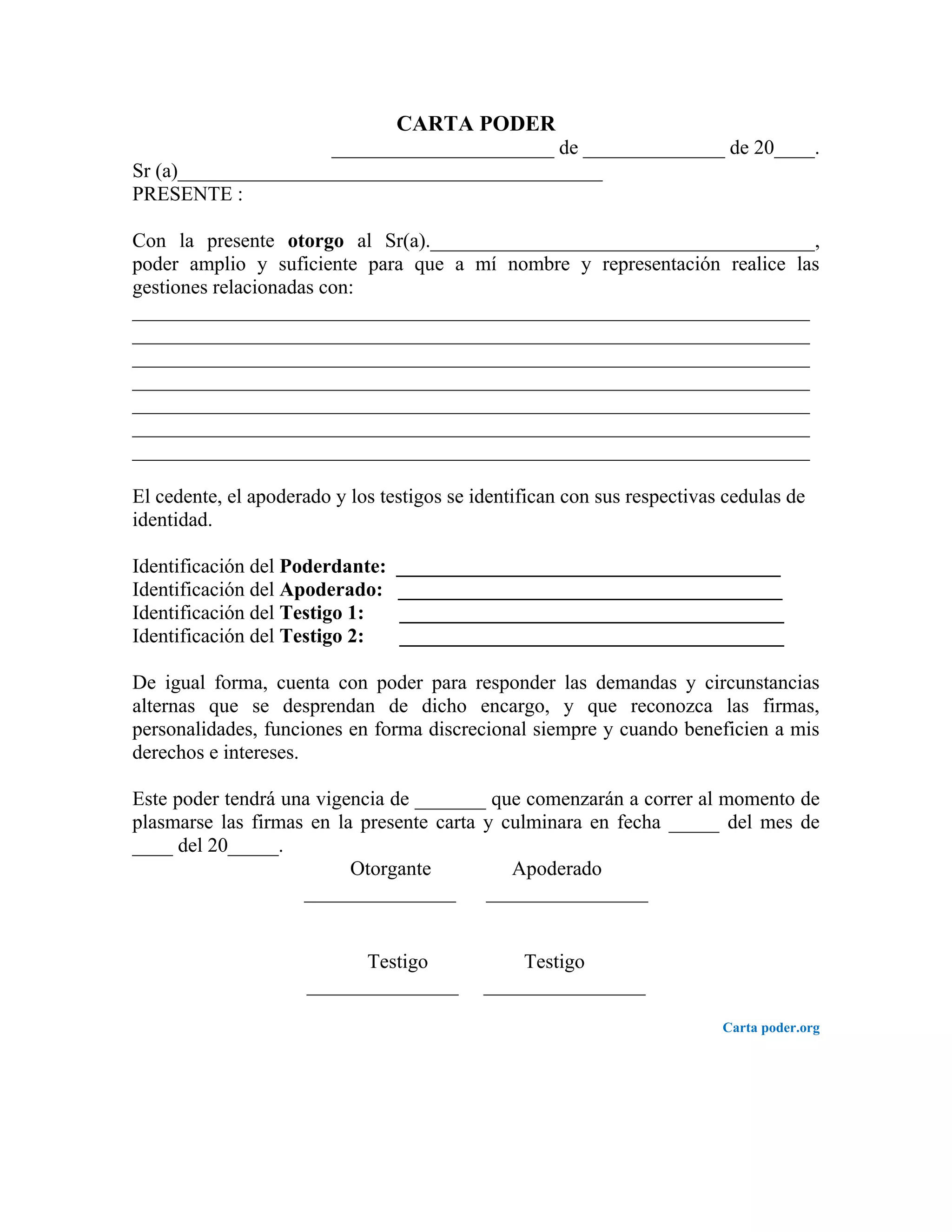 Carta poder12 | PDF