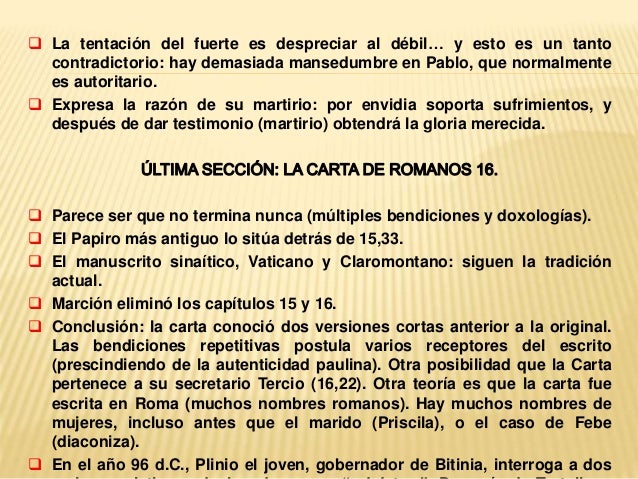 Carta a los romanos