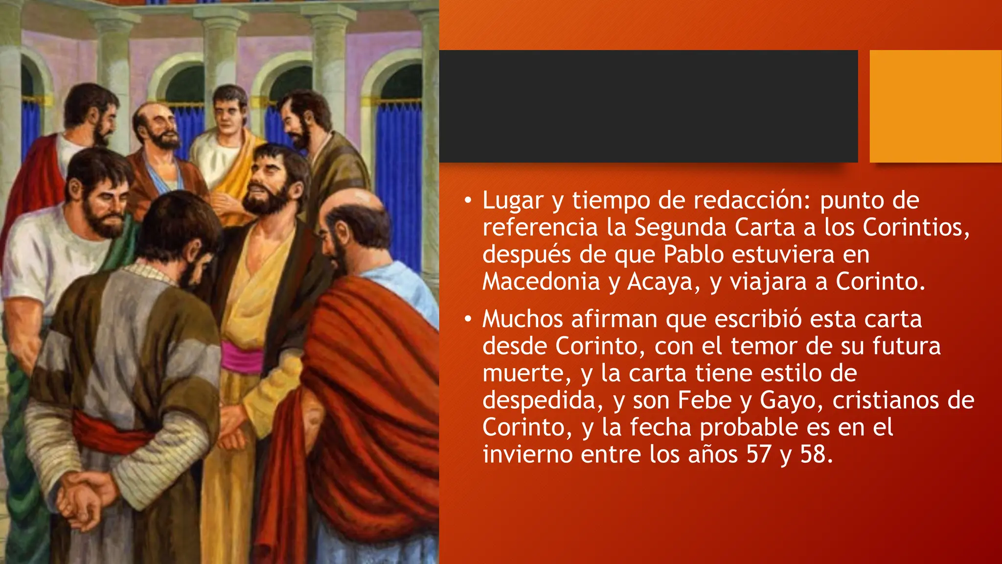 Carta San Pablo a los Romanos Teologia I | PPTX
