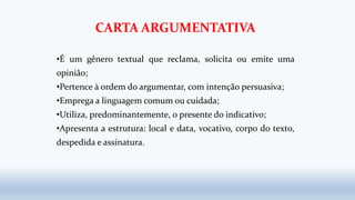 Carta argumentativa: estrutura, como fazer e exemplos - Brasil Escola